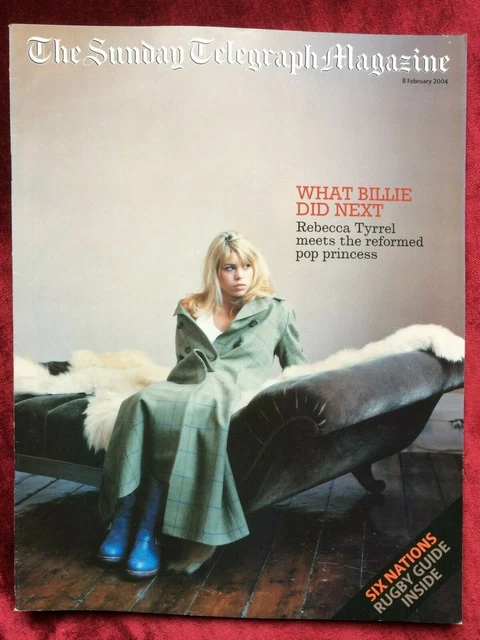 Sunday Telegraph 08 02 2004 Billie Piper Ben Kingsley Andy Warhol
