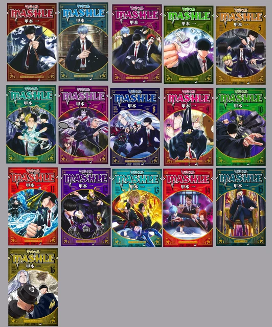 MASHLE MANGA VOL.1-16 Set Japanese JAPANIC Shueisha Koumoto Hajime ...