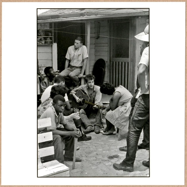 SIGNÉE - DANNY Lyon - Bob Dylan Derrière The Sncc Bureau 1963 15.2cm x ...