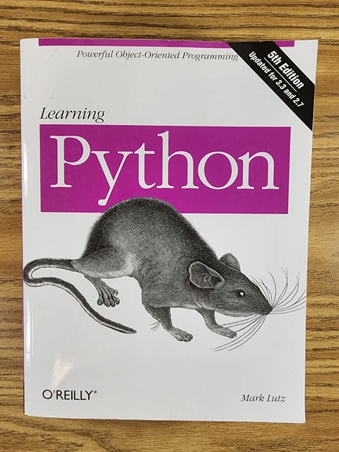 LEARNING PYTHON, 5TH Edition $34.99 - PicClick