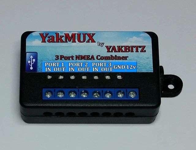 YAKMUX 3 PORT NMEA Combiner/Multiplexer USB Adaptor $149.00 - PicClick AU