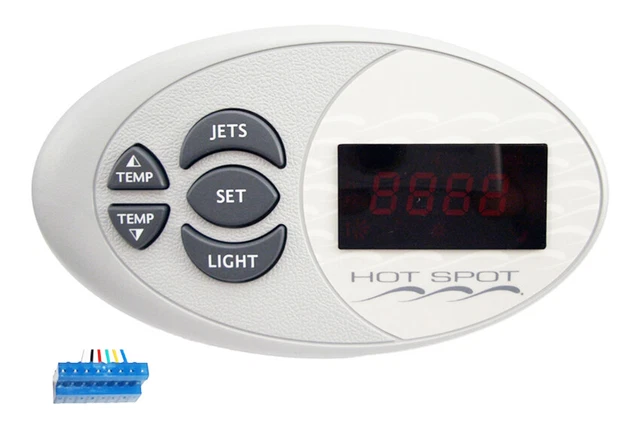 HOT SPOT HOT Tub Topside Control Panel 76843 Spa Controller with ...