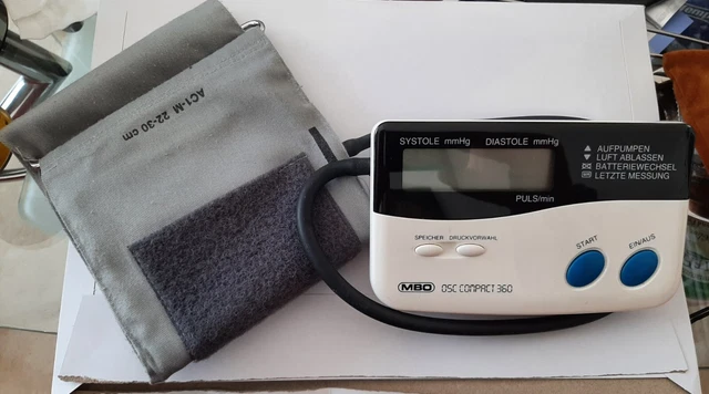 MBO OSC COMPACT 360 Oberarm-Blutdruckmessgerät digital, automatisch EUR ...