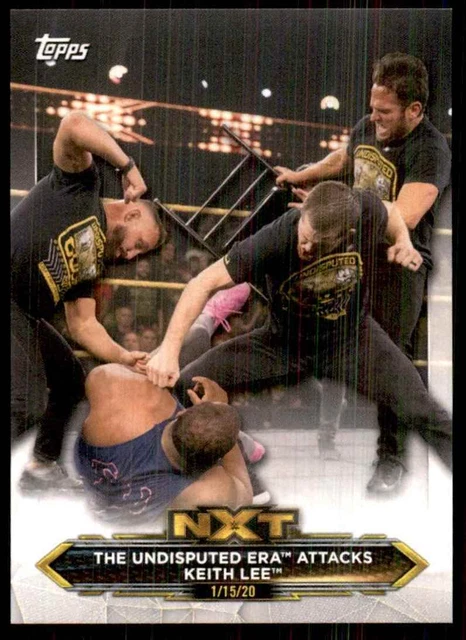 2020 TOPPS WWE Nxt The Undisputed Era Attacks Keith Lee #85 EUR 1,16 ...
