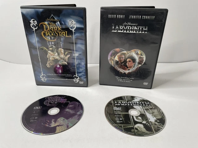 LABYRINTH + THE Dark Crystal, Double Feature DVD Set, Jim Henson David ...