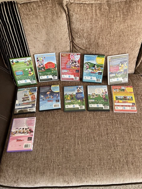 MICKEY MOUSE CLUBHOUSE DVD Bundle X 11 DVDs £6.50 - PicClick UK
