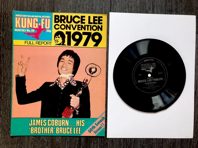 BRUCE LEE SPECIAL 50th KFM Poster Magazine With Tribute Record £23.99 ...