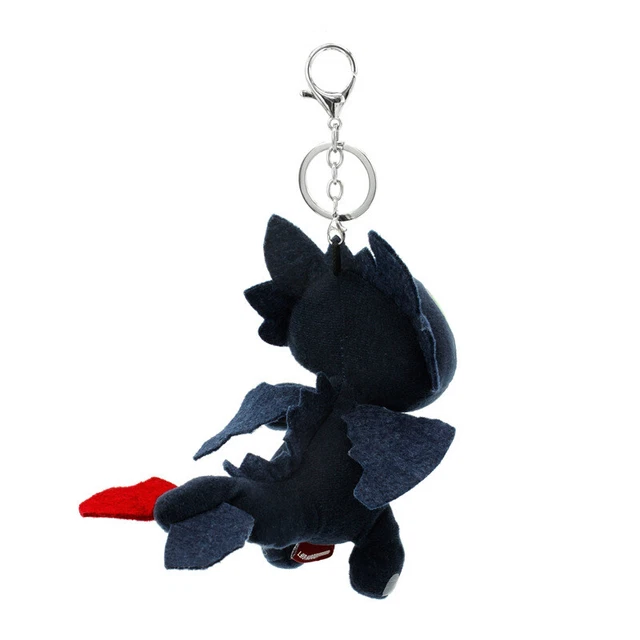 HOW TO TRAIN Your Dragon Night Fury Toothless Plush Keychain Keyring ...