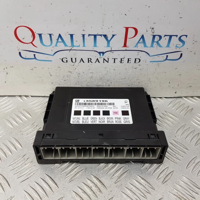 VAUXHALL MOKKA BCM Body Control Module Unit Mk1 2014 13589196 £14.99 ...