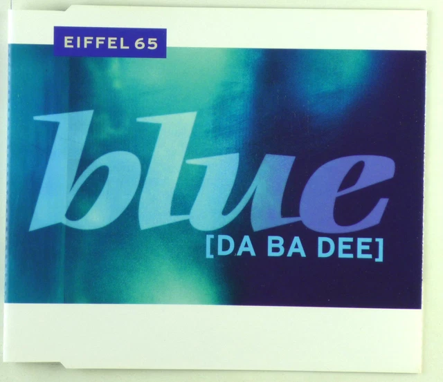 MAXI CD - Eiffel 65 - Blue [Da Ba Dee] - A4445 EUR 7,21 - PicClick FR