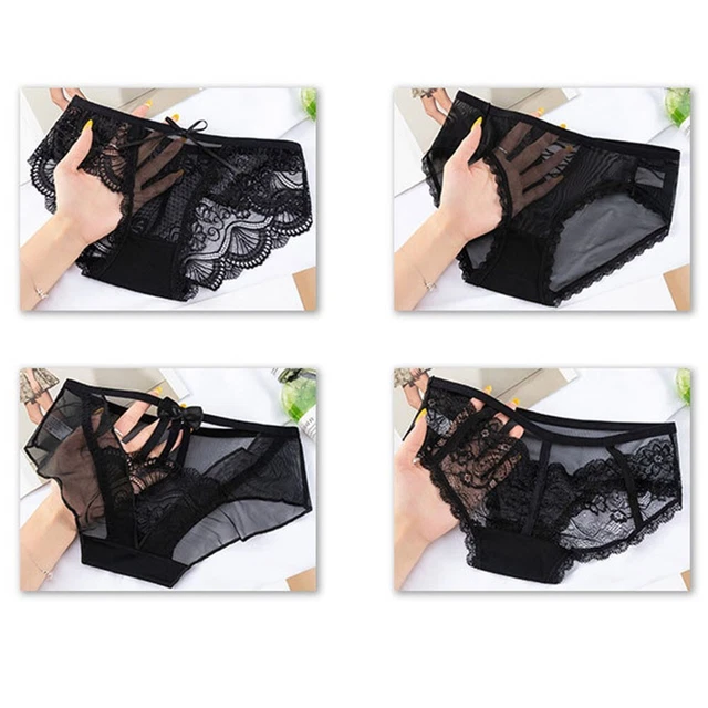 MUTANDINE DONNA PERIZOMA Intimo Sexy Morbide Trasparenti Ultra Sottili ...