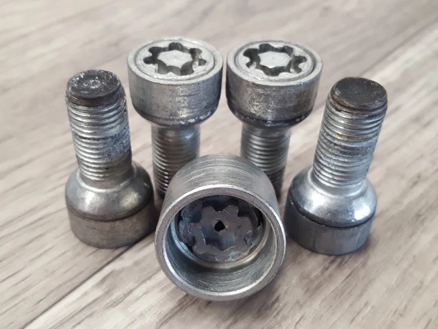 FELGENSCHLOSS RADSICHERUNG ORIGINAL VW GOLF 6 Audi Skoda Seat M14x1 ...