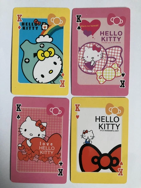 SANRIO CARTOON HELLO Kitty Cat Teddy Bears Flower Love Heart Swap Cards ...