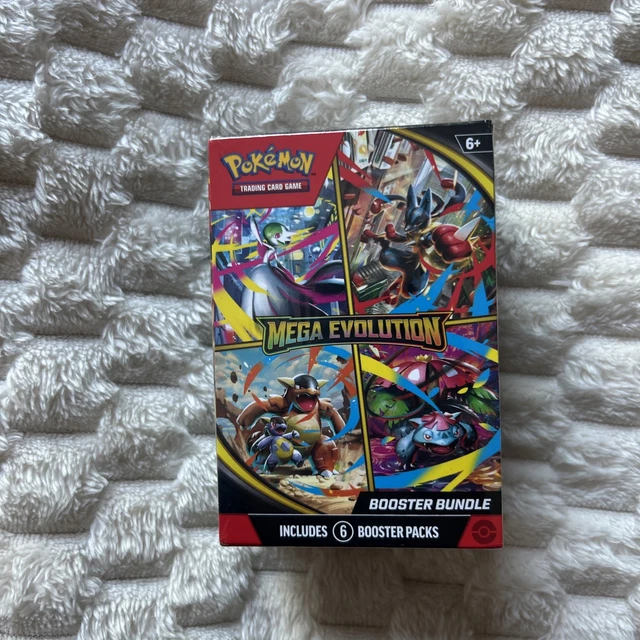POKEMON TCG: MEGA Evolution Booster Bundle 6 Booster Pack £47.00 ...