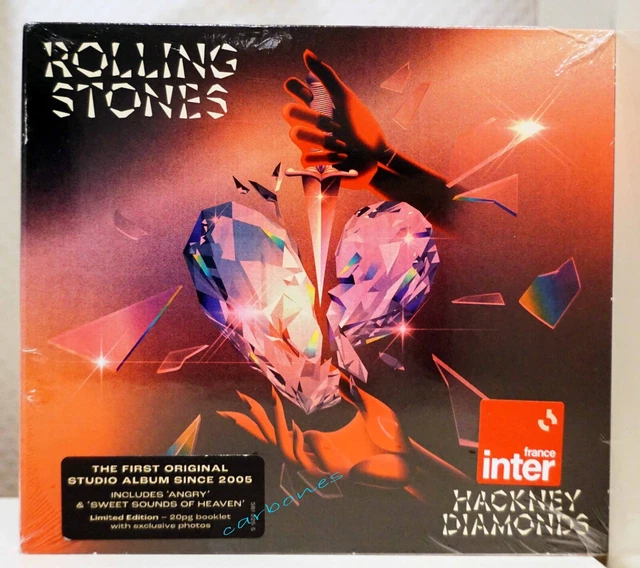 ALBUM CD ROLLING STONES Hackney Diamonds édition limitée 10/2023 livret ...