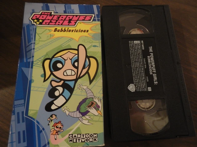 CARTOON NETWORK VHS Kids The Powerpuff Girls Bubblevicious 2000 Non ...