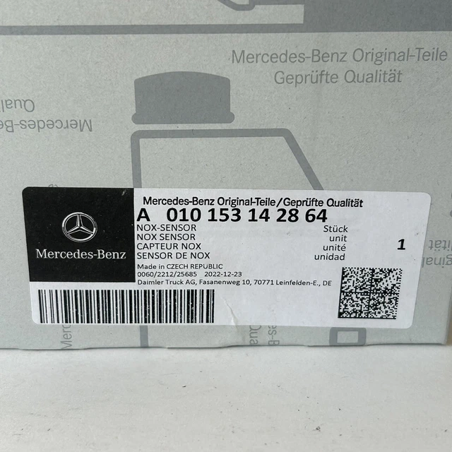 MERCEDES NOX SENSOR A0101531428 Actros Arocs Antos £342.99 - PicClick UK