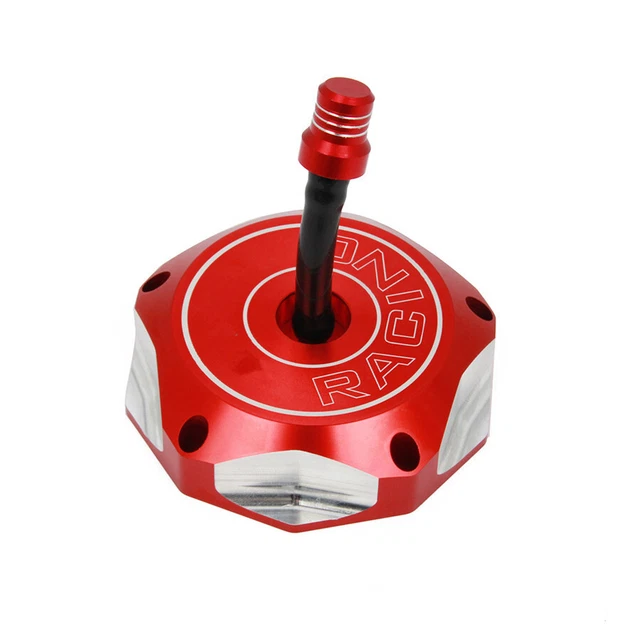 NEW RED CNC Aluminum Fuel Tank Cap For HONDA CR85R CR125R CRF230F ...