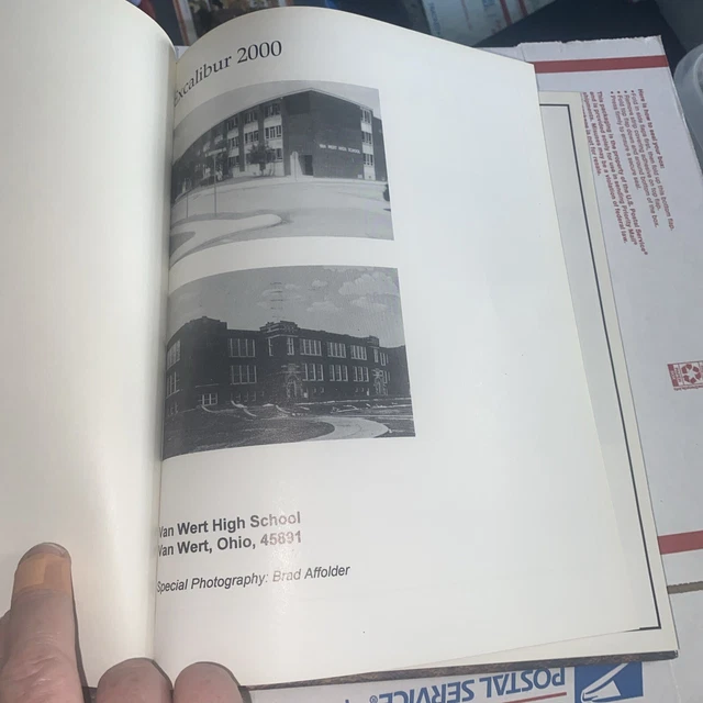 VAN WERT HIGH School Yearbook 2000 Van Wert, OH (Excalibur) EUR 23,03 ...