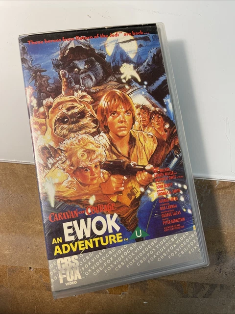 CARAVAN OF COURAGE An Ewok Adventure VHS 1985 Video Tape Star Wars ...