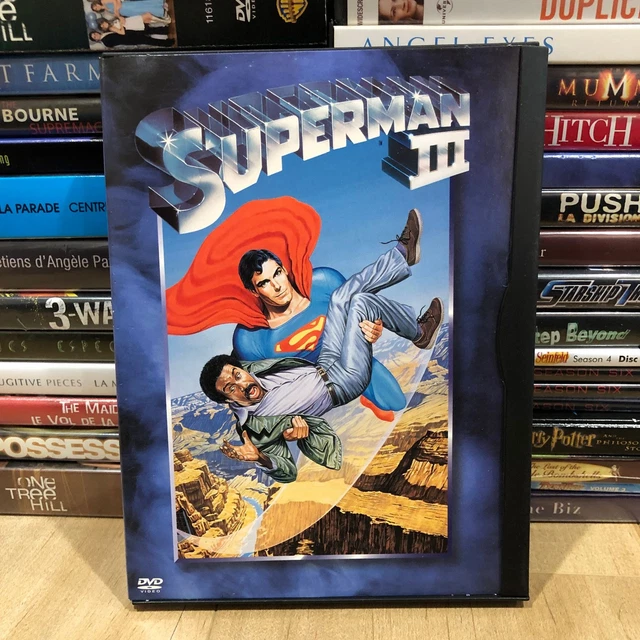 SUPERMAN III DVD 1983 Christopher Reeve Widescreen Warner Home Video PG ...