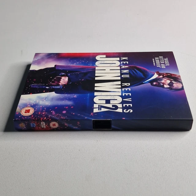 JOHN WICK: CHAPTER 2 (DVD, 2017) Keanu Reeves - Region 2 Cert 15 ...