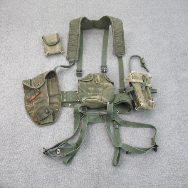 VIETNAM ERA ARMY Field Pack M1965 M1961 M16A1 Combat Gear Military ...