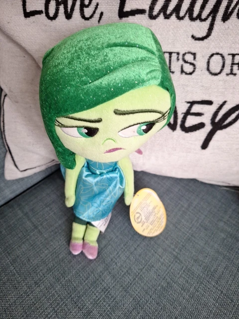 DISGUST SOFT TOY Disney Store Pixar Inside Out Movie Disgust Plush Doll ...