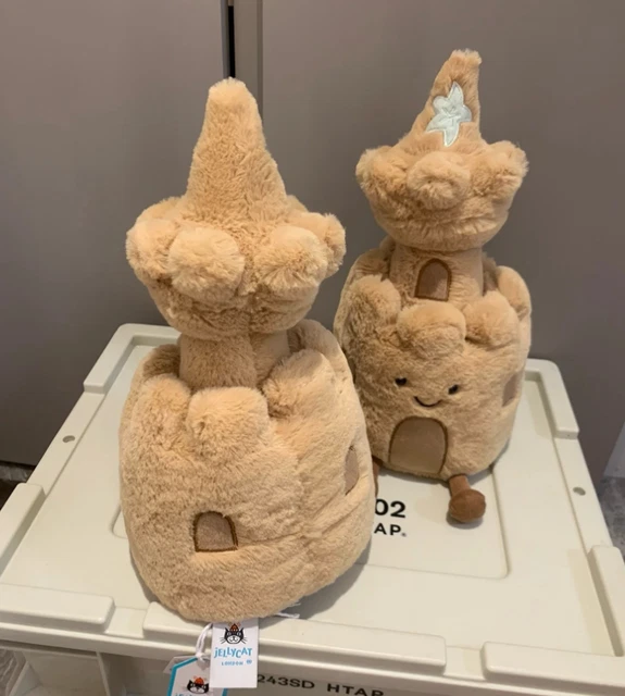 JELLYCAT SAND CASTLE Soft Toy with Dust Bag - BNWT, Summertime Fun ...