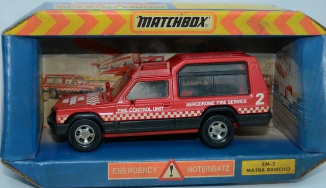 MATCHBOX SUPERKINGS - Talbot Matra Ranchero - Fire Control Unit #Em2 £1 ...
