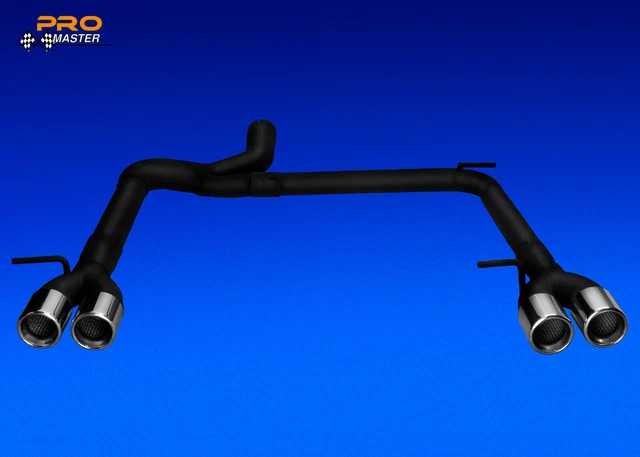 SPORT EXHAUST SILENCER Back Box Delete Straight Pipe BMW E60 E61 M5 ...