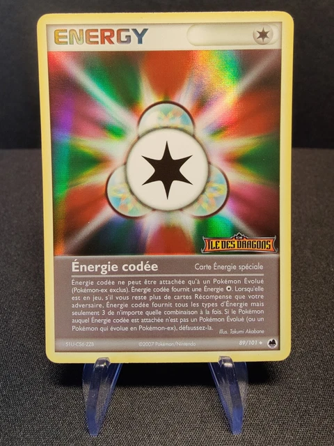 CARTE POKÉMON - Energie Codée 89/101 EX Île des Dragons - FR EUR 32,90 - PicClick FR
