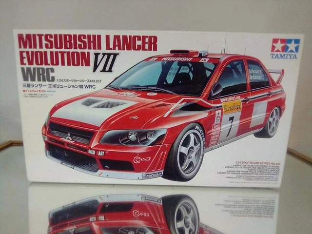 TAMIYA 1:24TH SCALE Mitsubishi Lancer Evolution V11 WRC Kit £95.00 ...
