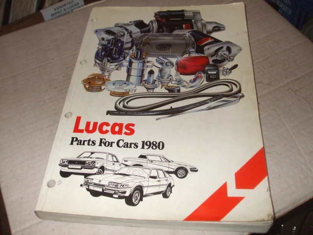 LUCAS PART FINDER Application List For Popular Cars 1970 To 1980 - 1980 ...