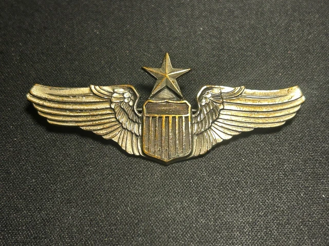WW2 AAF SENIOR Pilot Wings AMCRAFT £148.63 - PicClick UK