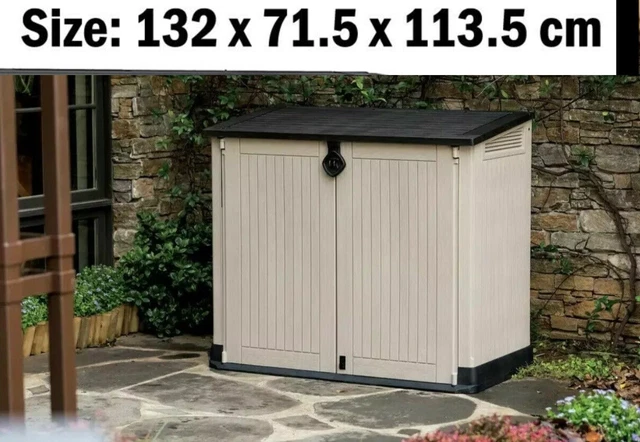 KETER XL STORE It Out Midi Garden Storage shed bin Box, Outdoor Keter ...