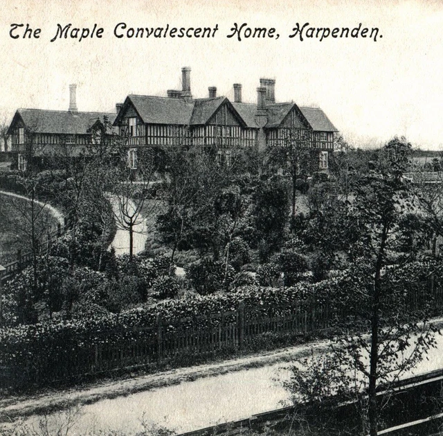 POSTCARD THE MAPLE Convalescent Home Harpenden c1904 medical history #11 $17.88 - PicClick AU