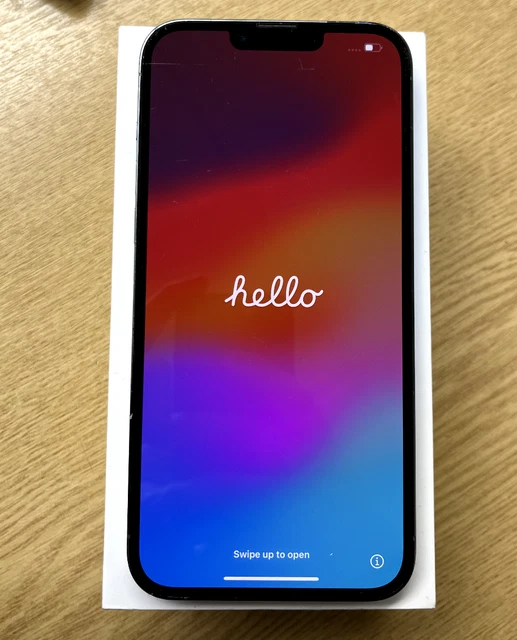 APPLE IPHONE 13 Pro Max - 256 GB - blu seghetto (O2) EUR 59,70 ...