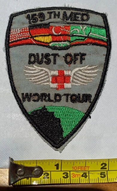 A VIETNAM WAR 159th MED - DUST OFF WORLD TOUR - US Air Force patch ...