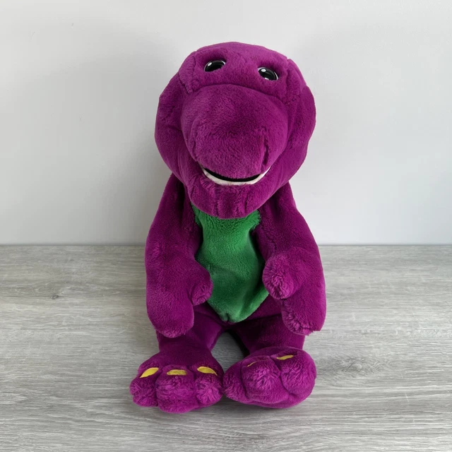 Vintage 1992 Barney The Purple Dinosaur 13 Plush Lyons Group Stuffed