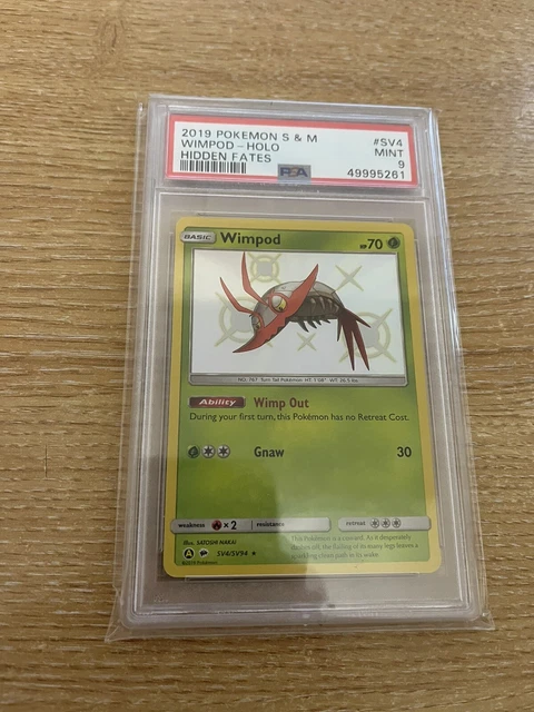WIMPOD SV4/SV94 PSA 9 MINT Pokémon Cards Ultra Rare Baby Shiny Textured ...