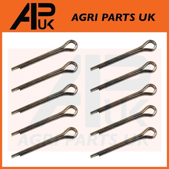 10X CLUTCH SPLIT Cotter Pins 20 x 2.5mm for Massey Ferguson 240 240S ...