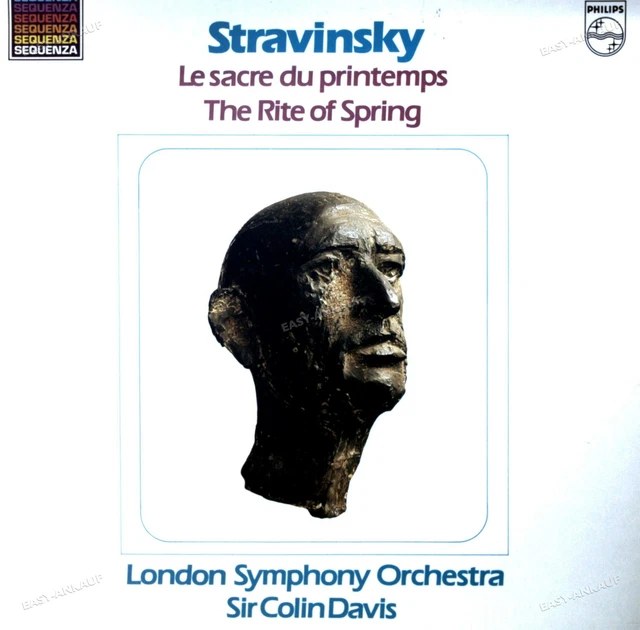 STRAVINSKY, COLIN DAVIS - The Rite Of Spring / Le Sacre Du Printemps LP ...