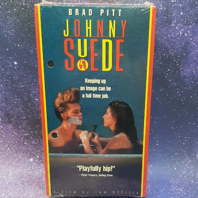 JOHNNY SUEDE VHS Brad Pitt Sealed First Release Promo Copy FACTORY ...