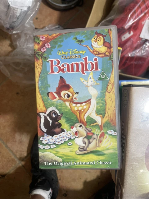 BAMBI VHS VIDEO Tape £3.27 - PicClick UK