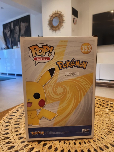 FIGURINE VINYL FUNKO POP Pokémon 25 Ans : Pikachu Silver #353 EUR 24,99 ...