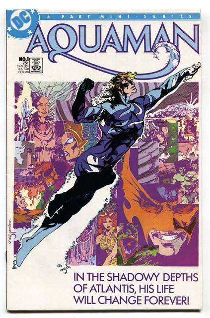 AQUAMAN #1-1986-BANDE DESSINÉE-DC-PREMIÈRE apparition de NUADA EUR 36,72 - PicClick FR