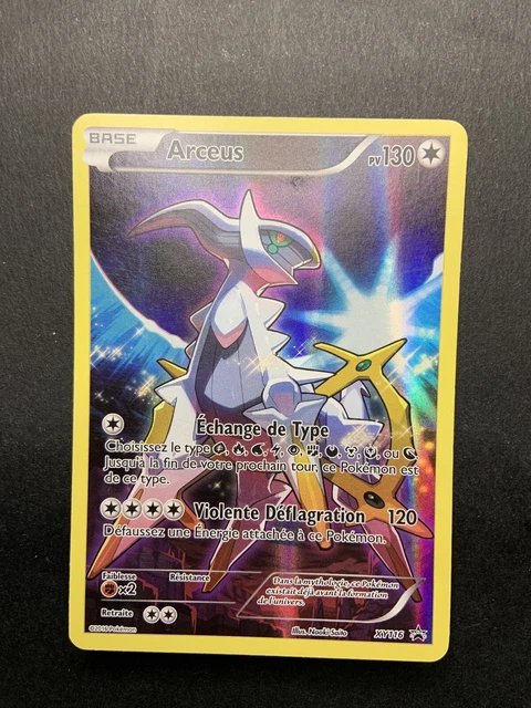 POKEMON CARD ARCEUS XY116 Promo XY Generation FullArt French $14.06 ...