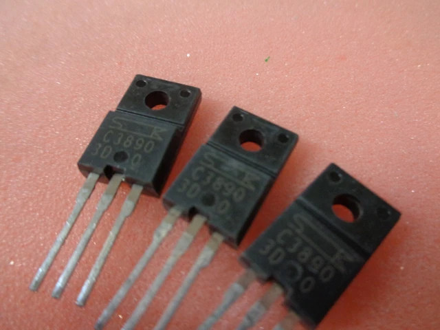 SANKEN NPN TRIPLE Diffused Planar Power Transistor 2SC3890 TO220F Bag Unit Japan £4.50 - PicClick UK