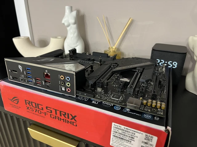 ASUS ROG STRIX X570-F Gaming AM4, AMD Motherboard DDR4 Ryzen 5000 ...
